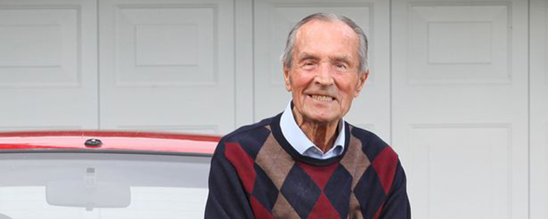 Is this Britain's oldest driver?