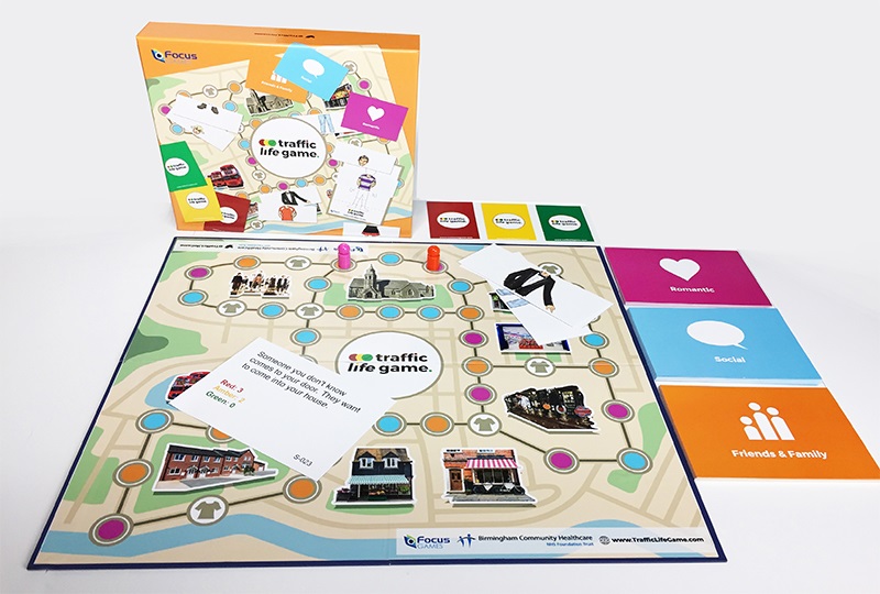 The Traffic Life Game: making talking about tricky situations easier