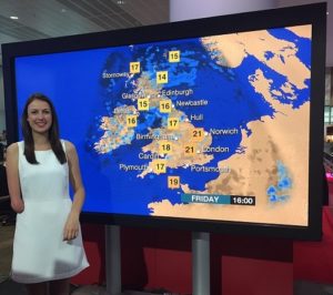 We speak to disabled BBC weather presenter Lucy Martin