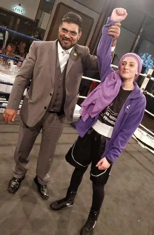 How a visually impaired boxer with muscle weakness is knocking down ...