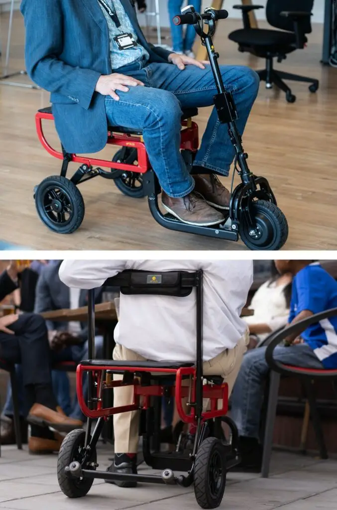 New eFOLDi Lite folding and lightweight mobility scooter