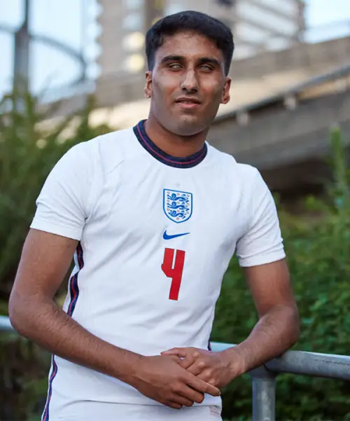 England Blind Footballer And Entrepreneur Azeem Amir